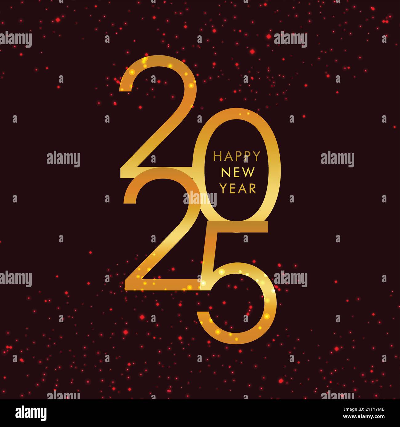 Happy new year modern Stock Vector Images - Alamy