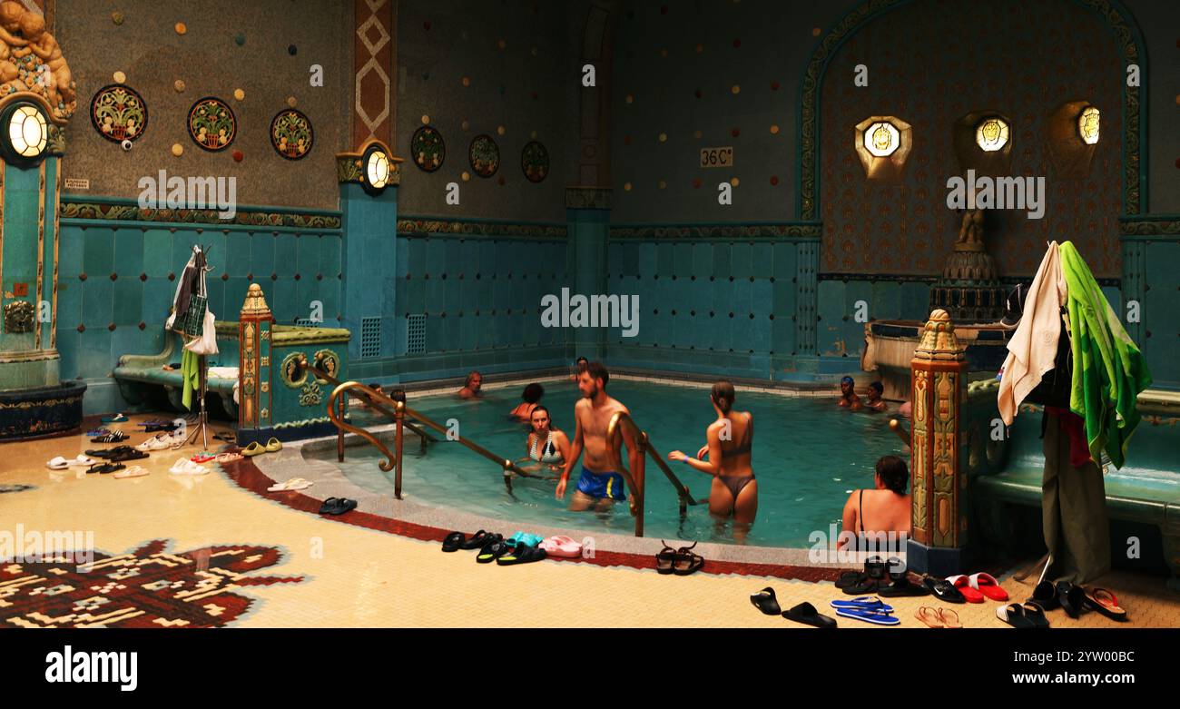 Budapest, Heilbad, Schwimmbad, Thermalbad, Ungarn, Wellness, Badehaus ...