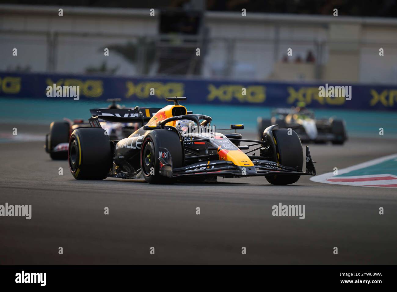 Abu Dhabi, UAE. 08th Dec 2024. Max Verstappen of Oracle Red Bull Racing ...