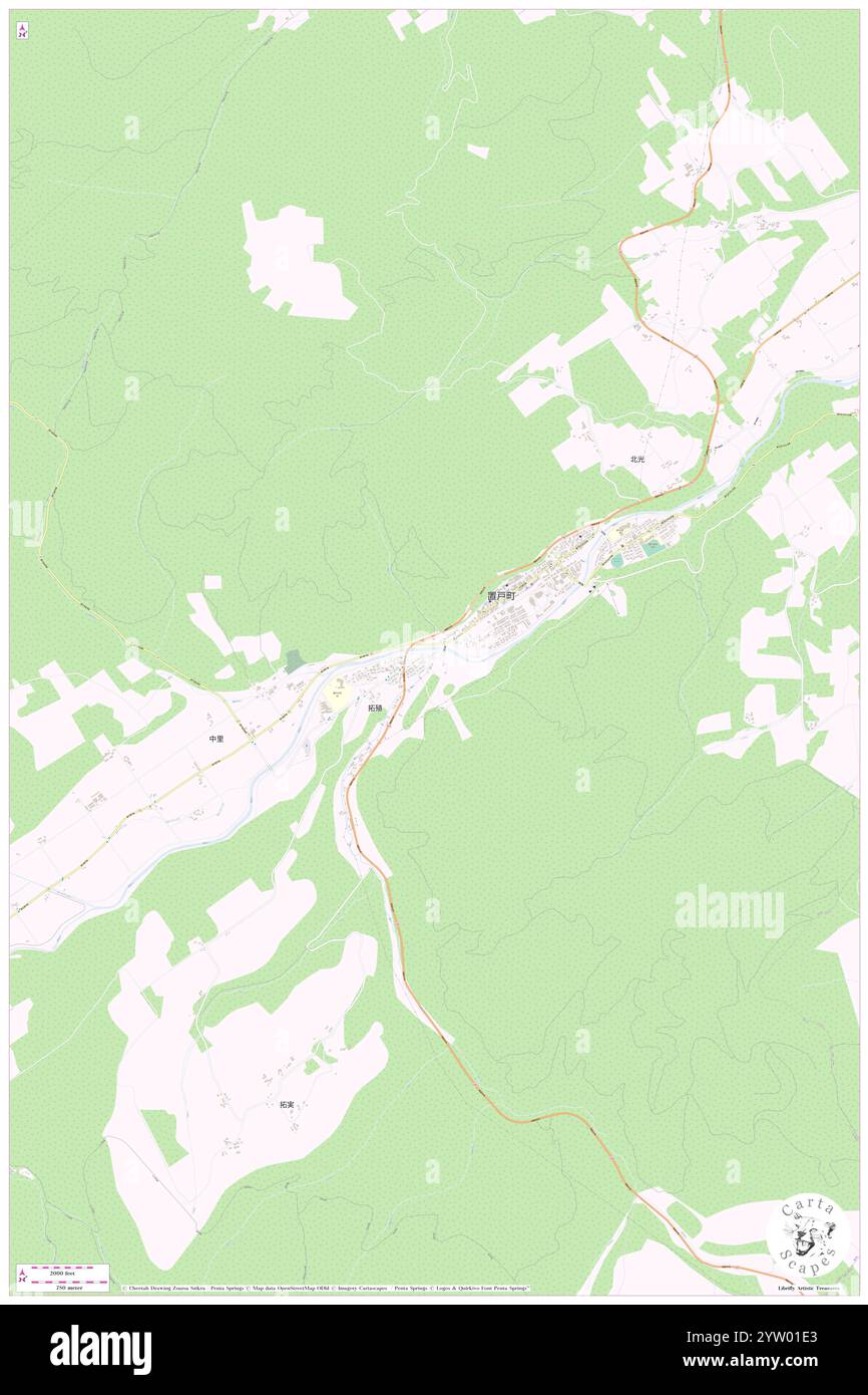 Midori Gawa, , JP, Japan, Hokkaido, N 43 40' 17'', N 143 34' 42'', map ...