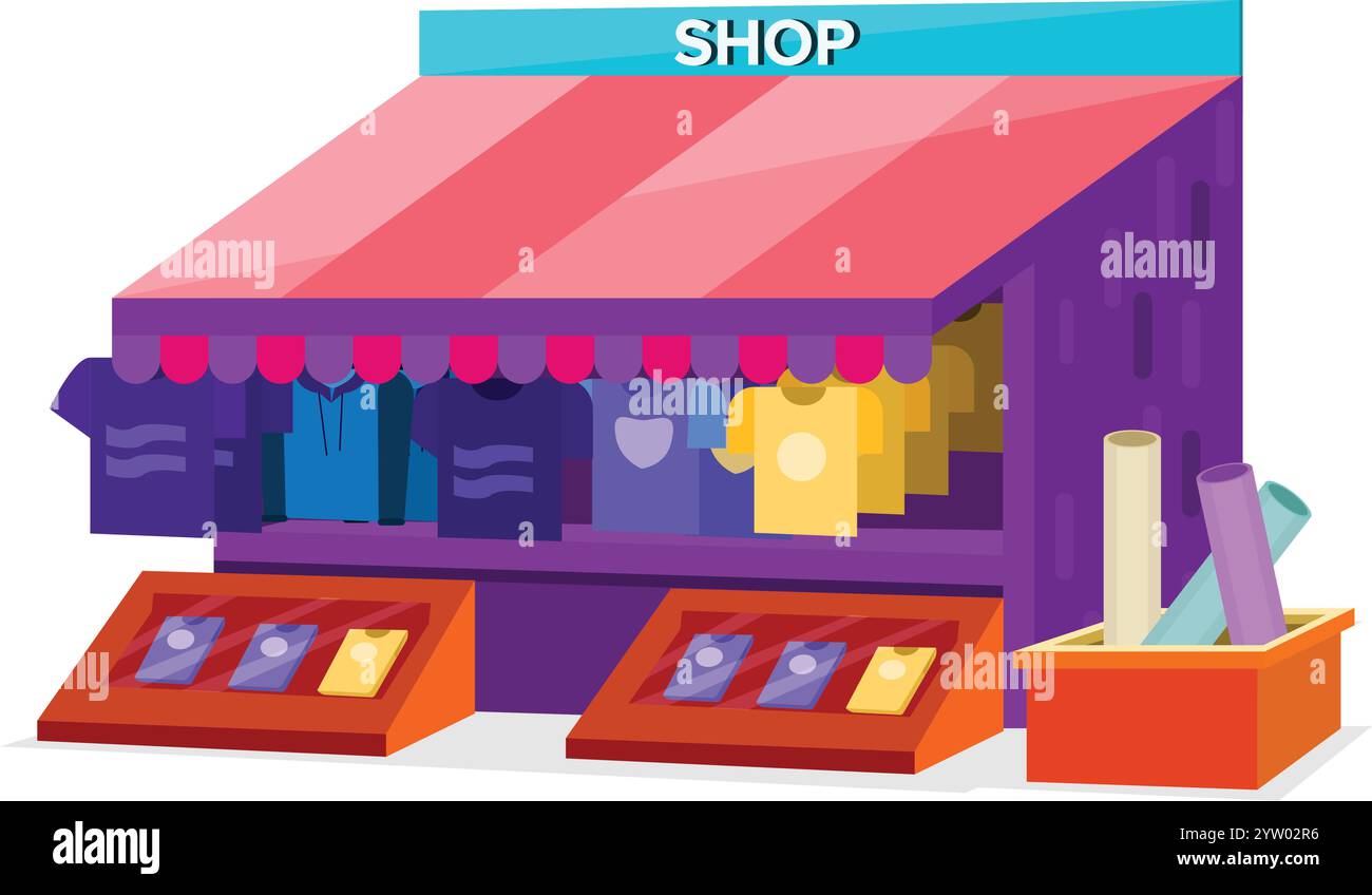 Clothing shop display women Cut Out Stock Images & Pictures - Alamy