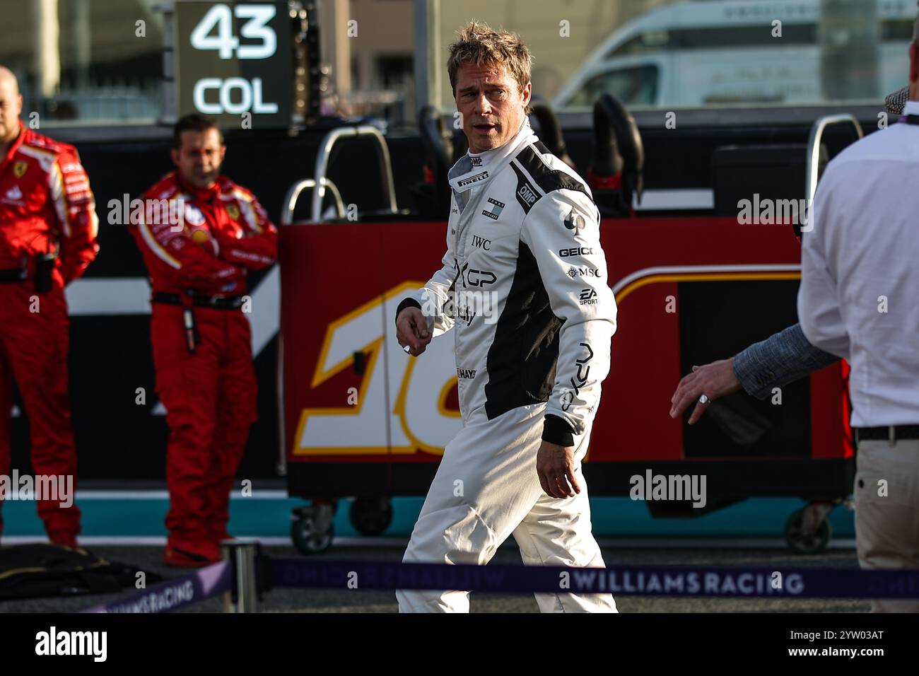 PITT Brad (USA), actor playing Sonny Hayes, driver of the fictional APX ...