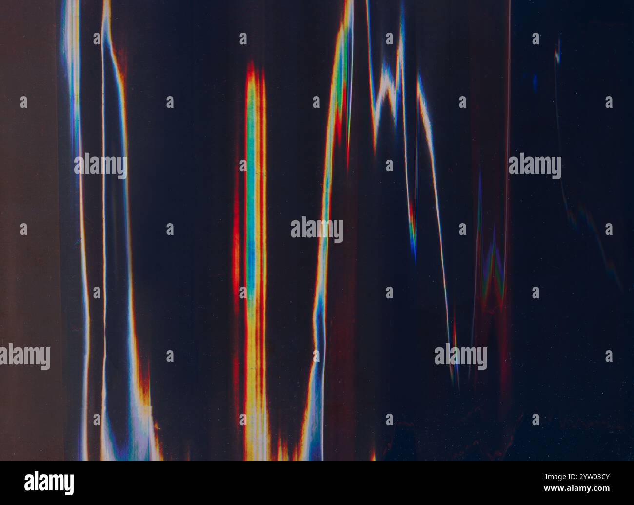 Glitch overlay. Distortion artifacts. Display defect texture. Blue ...