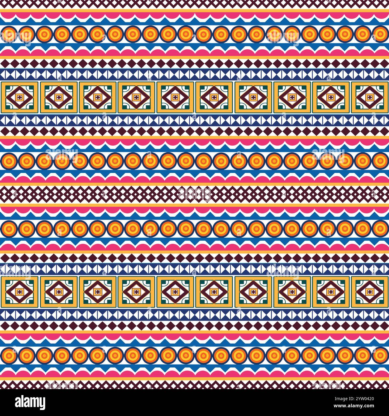 Mosaic tiles on table Stock Vector Images - Alamy