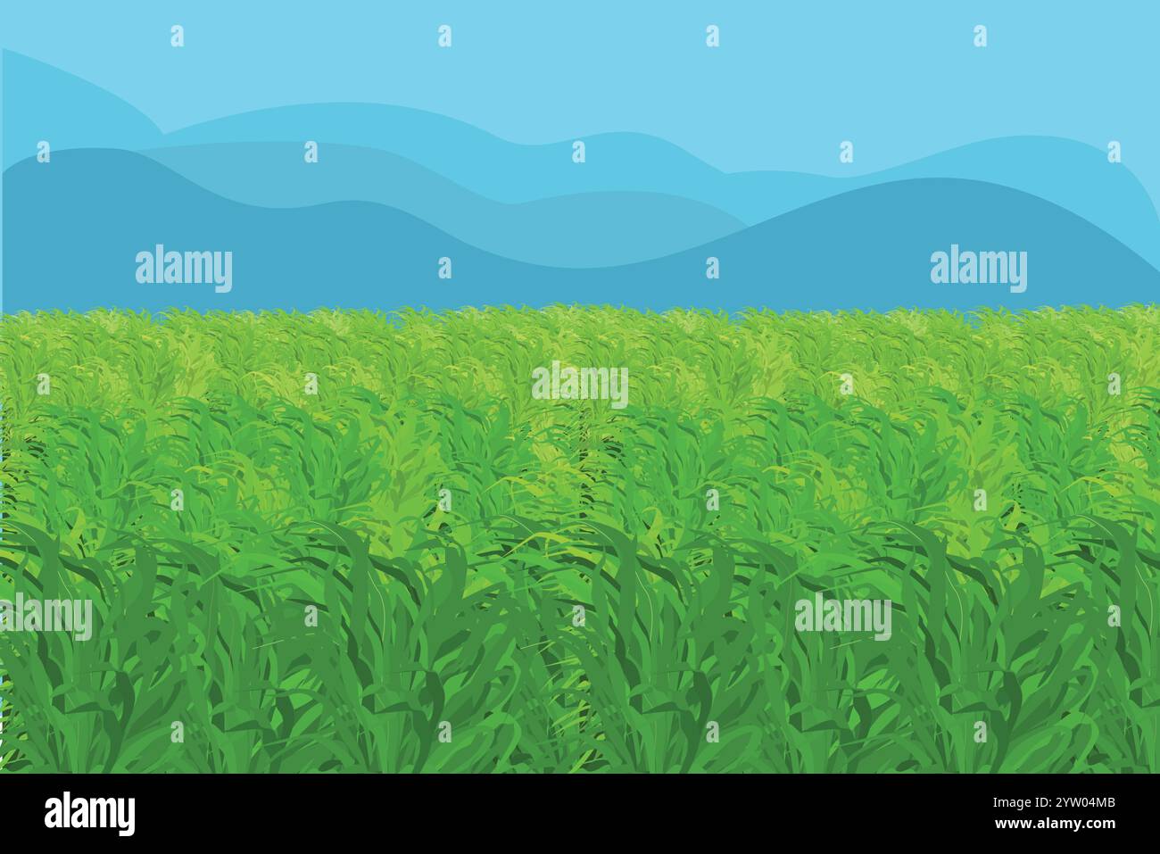 farming crops vector illustration for your design Stock Vector Image ...