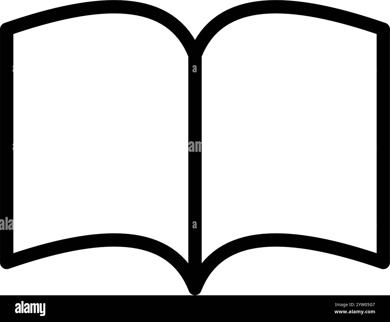 open book vector illustration Stock Vector Image & Art - Alamy