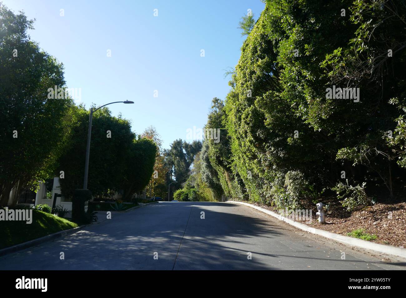 Beverly Hills, California, USA 7th December 2024 Copley Drive on ...