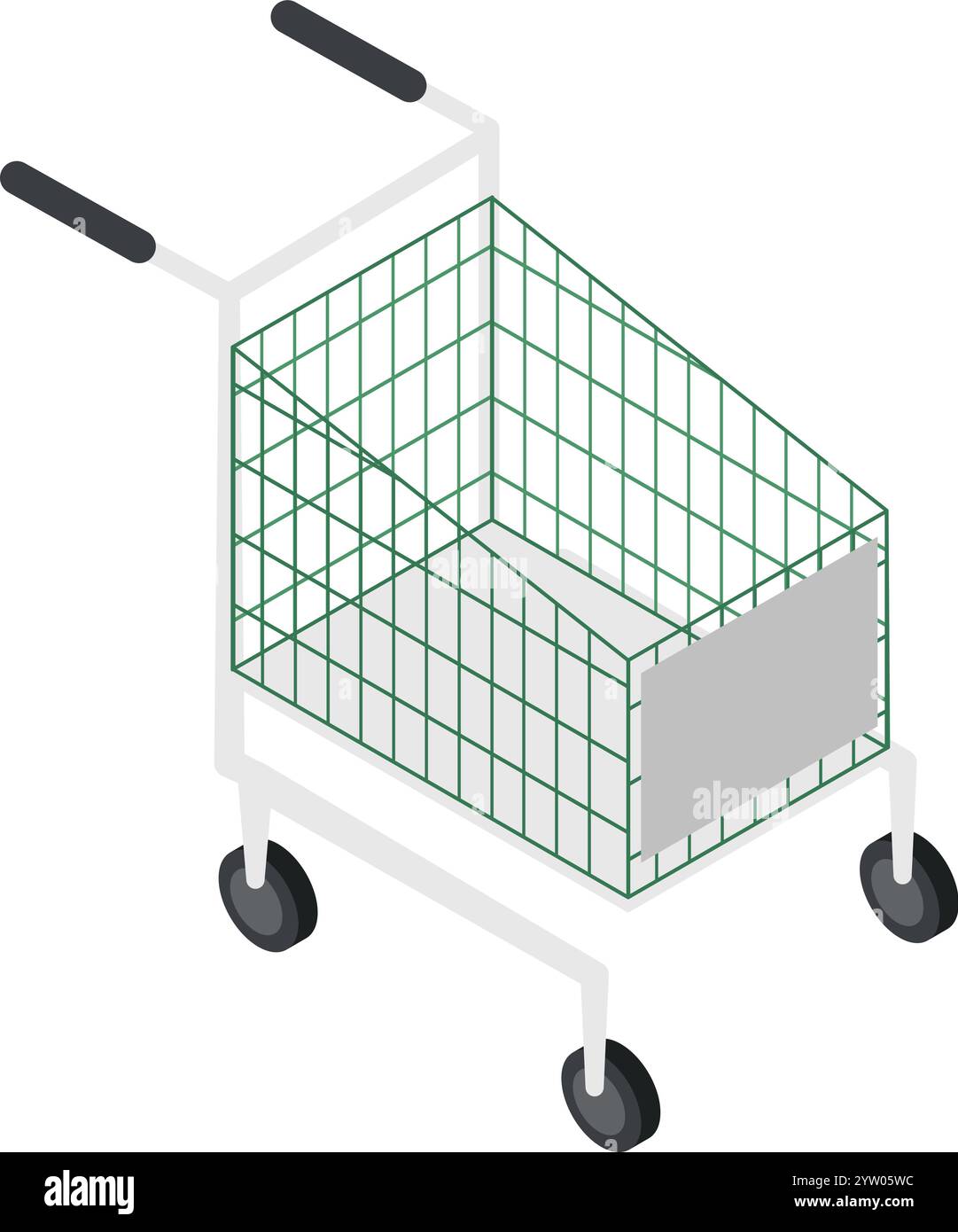 Supermarket shopping experience Stock Vector Images - Alamy