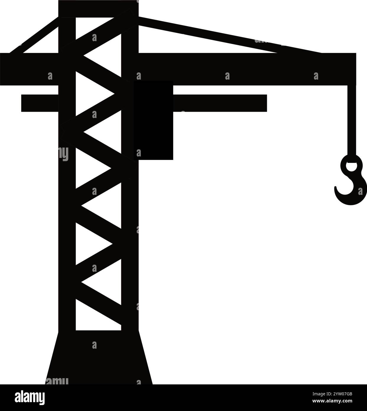 Build building engineering crane Stock Vector Images - Alamy