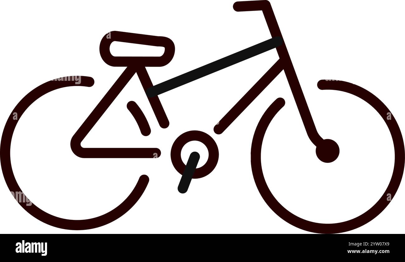 bicycle icon, bike vector icon Stock Vector Image & Art - Alamy