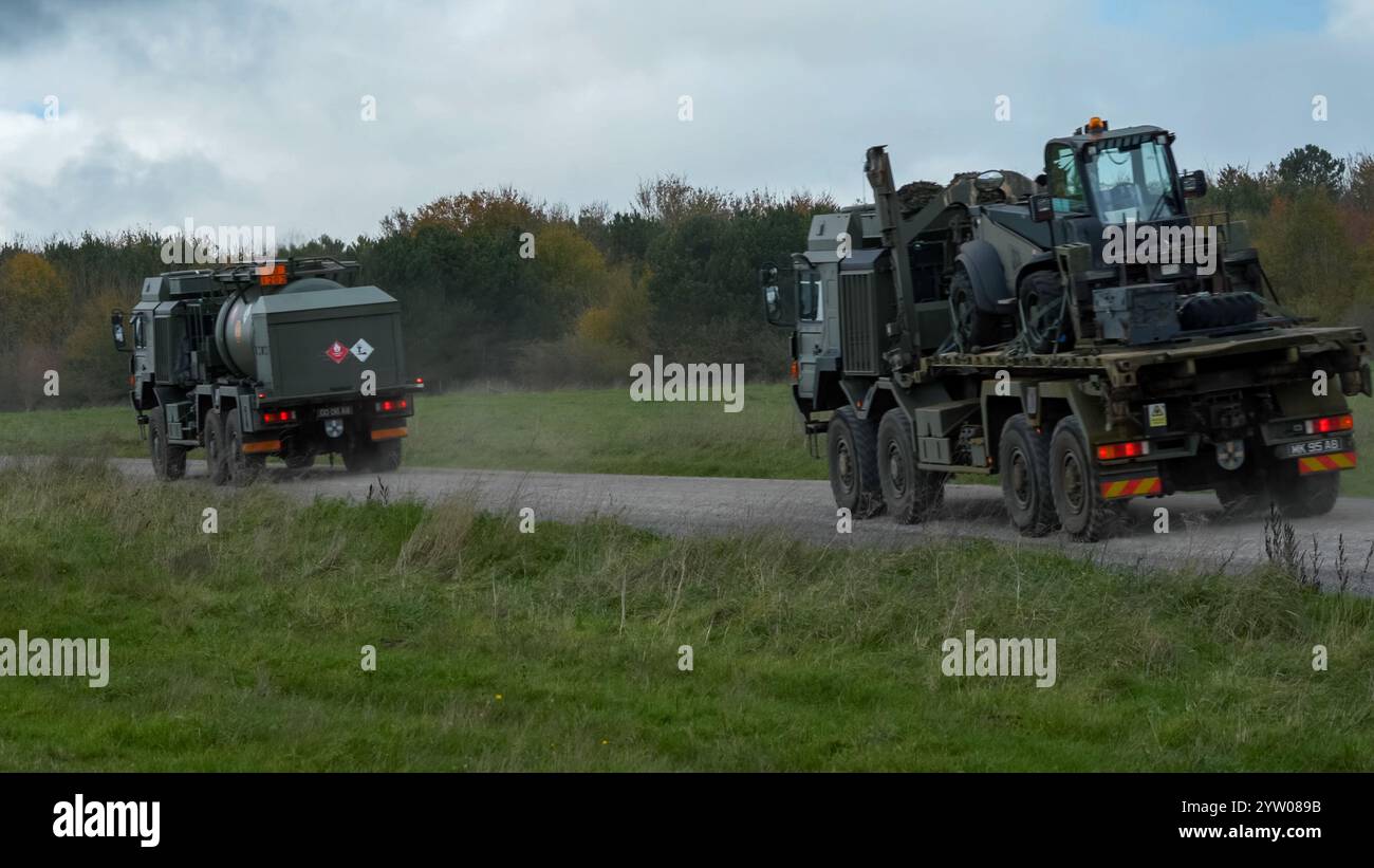 British Army MAN HX 25.440 6×6 BB (HX58) SV Unit Support Tanker Medium ...