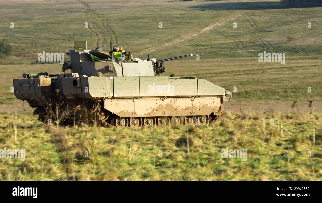 Ajax armoured fighting vehicle hi-res stock photography and images - Alamy