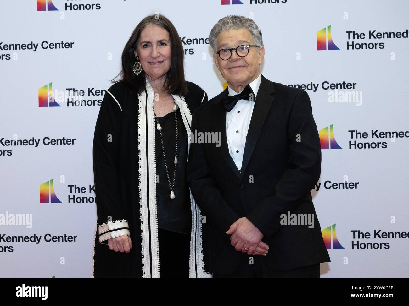 Former United States Senator Al Franken (Democrat of Minnesota), right ...
