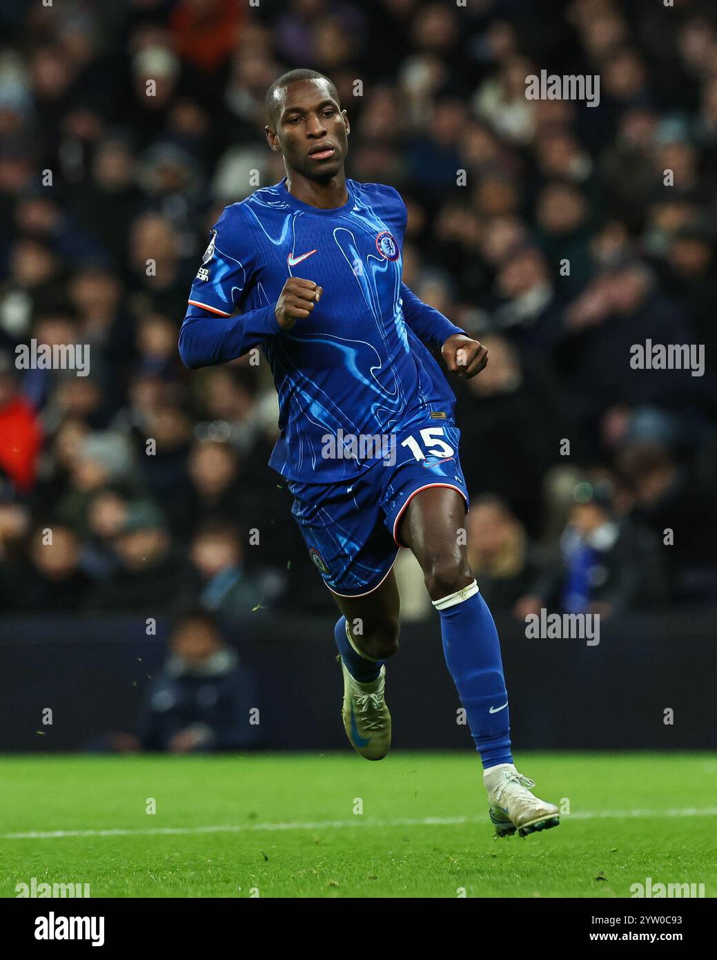 Nicolas Jackson of Chelsea during the Premier League match Tottenham ...