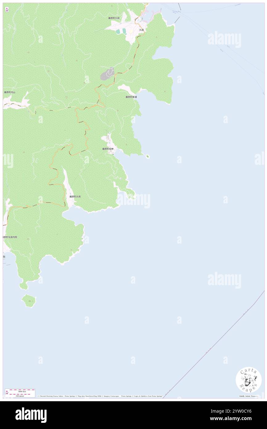 Tatsunosaki-minami Kojima, Tsushima Shi, JP, Japan, Nagasaki, N 34 7 ...