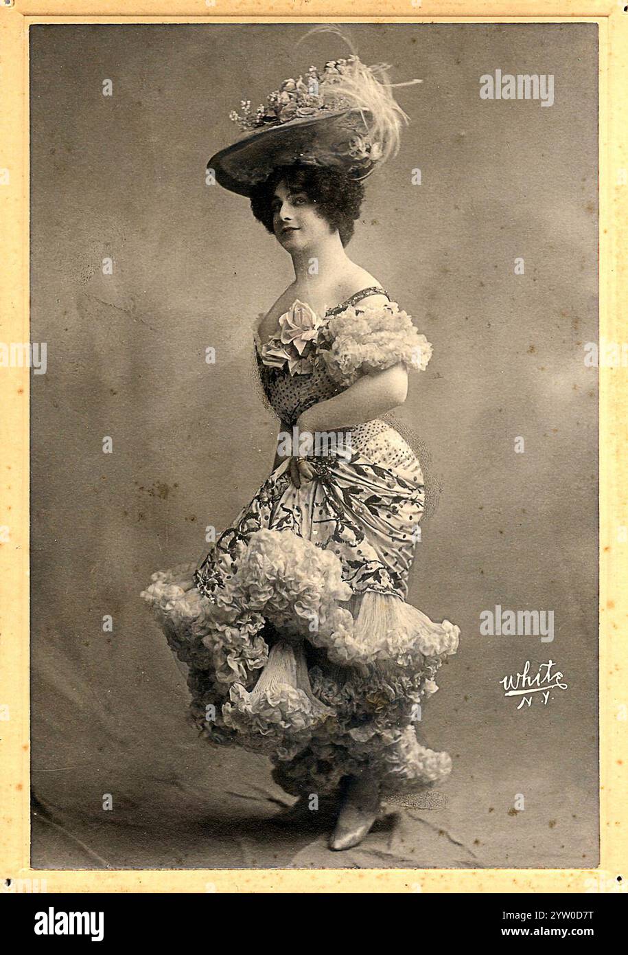 Portrait of Swedish Actor John Lind (born Lindstrom), a Vaudeville ...