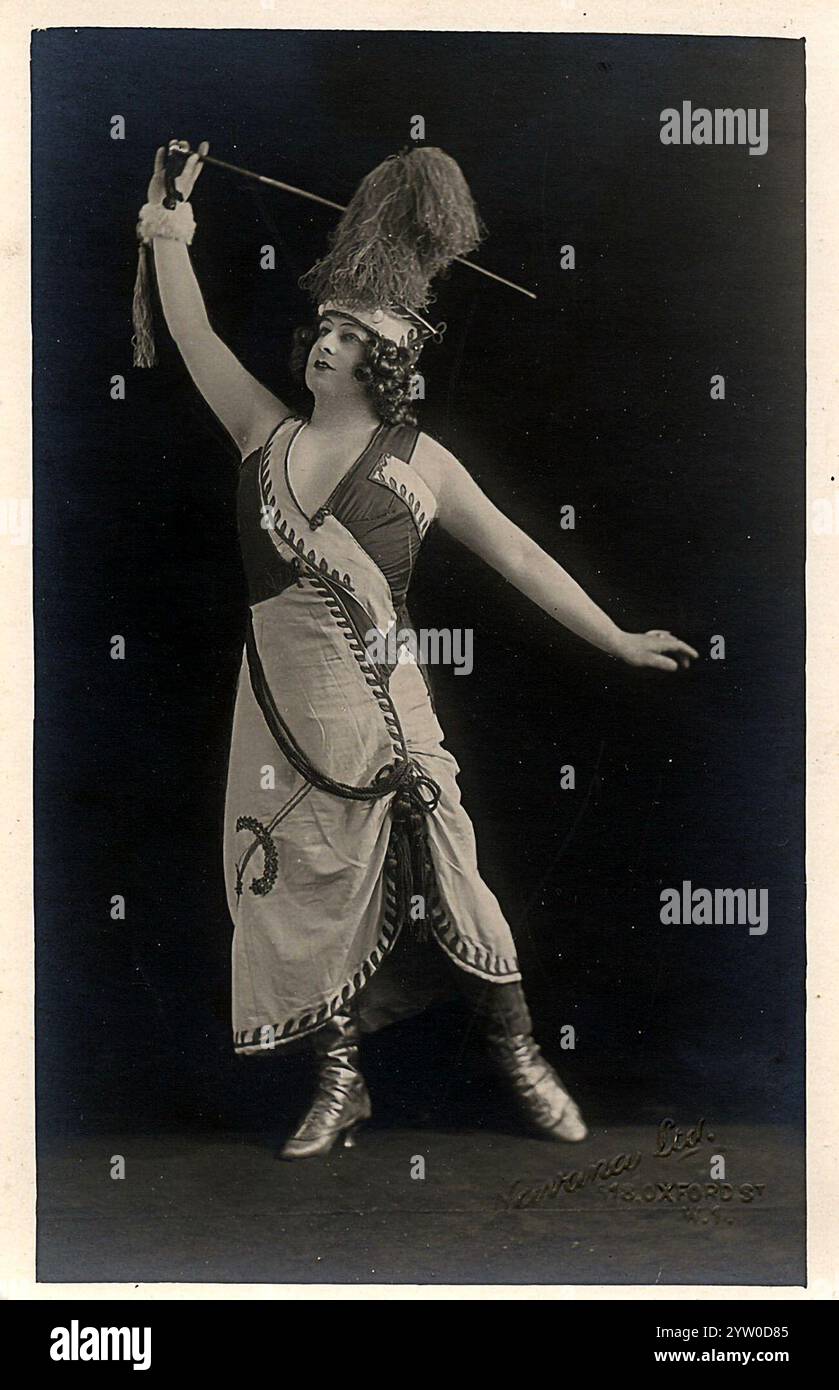 Portrait of Swedish Actor John Lind (born Lindstrom), a Vaudeville ...