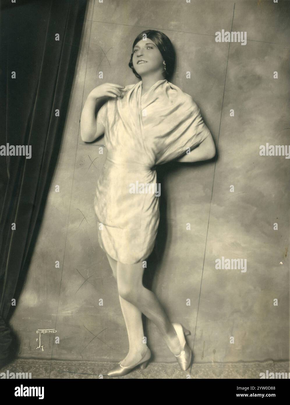 Archive Portrait of American vaudeville actor and female impersonator ...