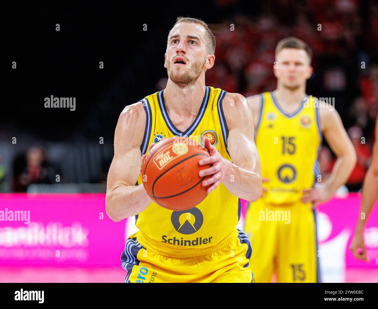 Matt Thomas (ALBA Berlin, #11), Einzelbild, Einzelfoto, Portrait ...