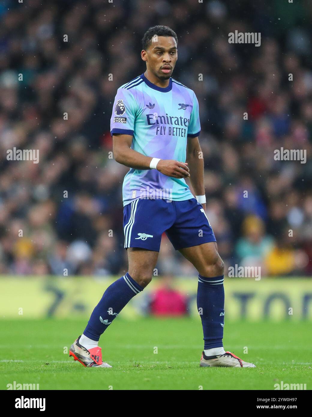 Jurrien Timber of Arsenal during the Premier League match Fulham vs ...
