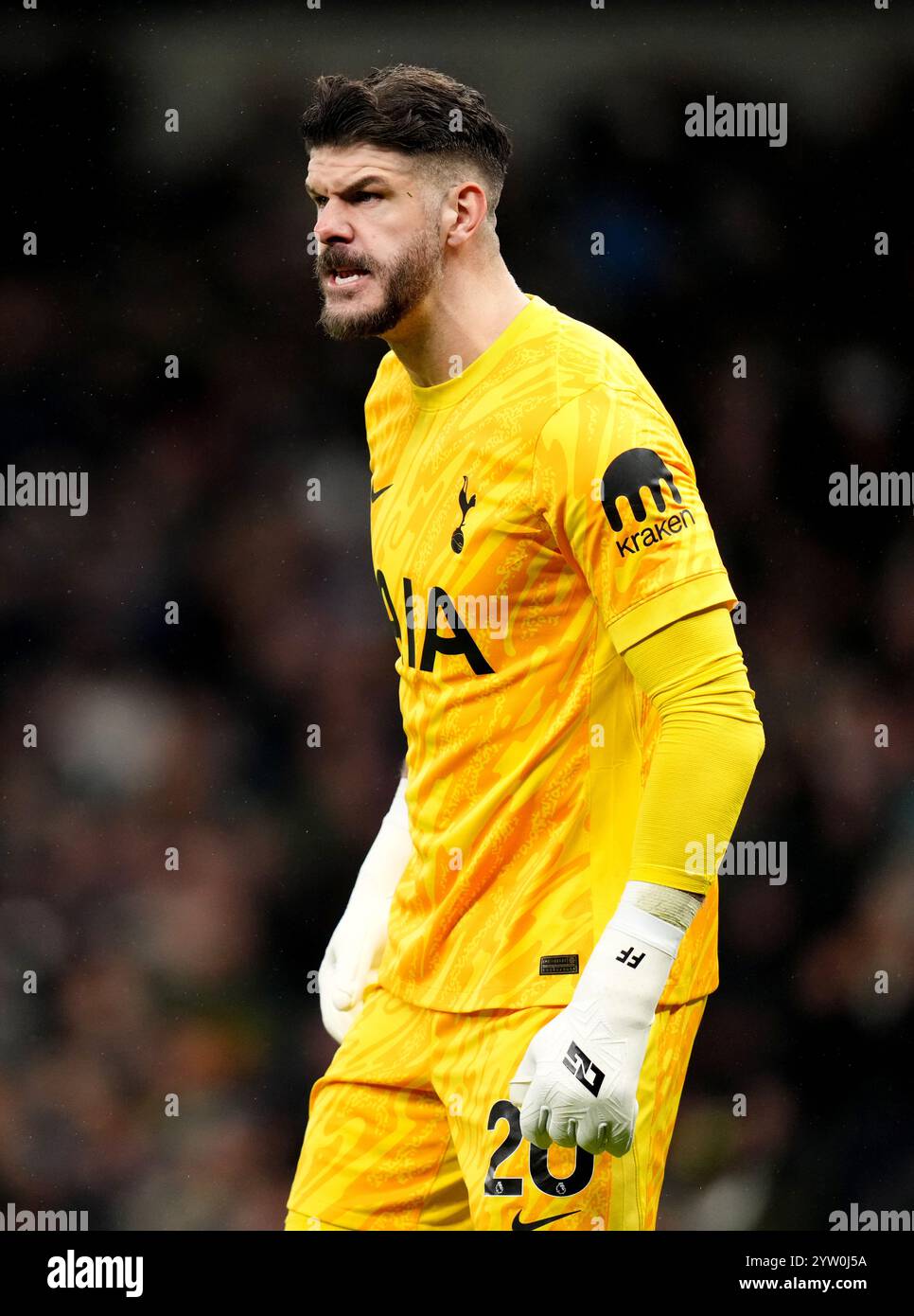 Tottenham Hotspur goalkeeper Fraser Forster during the Premier League ...