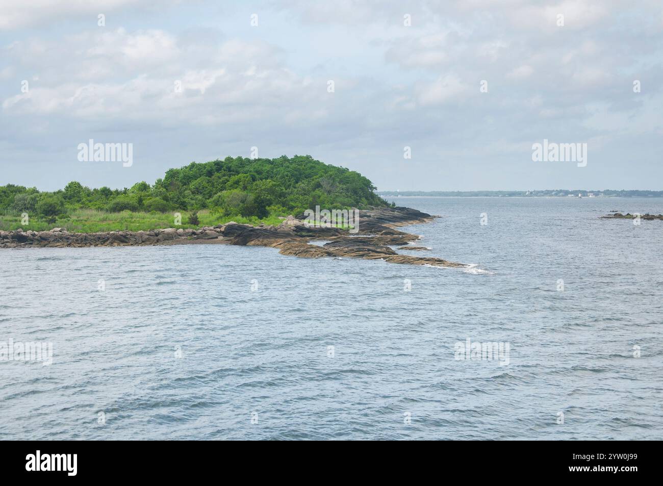 Rocky point state park and Narragansett bay in Warwick Rhode Island ...