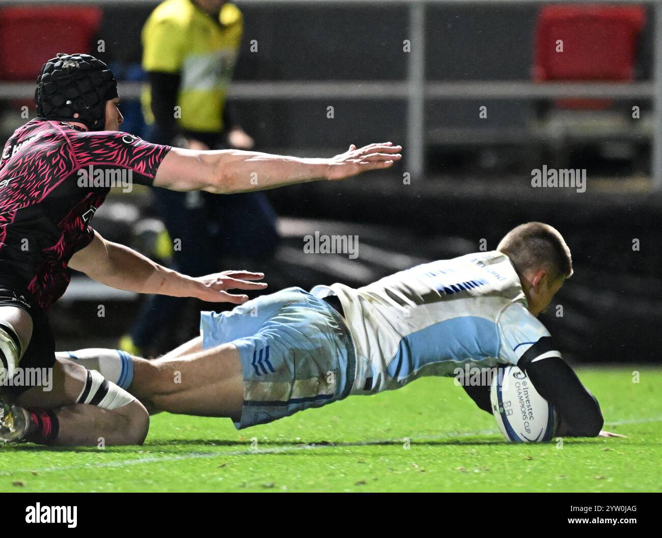 Ashton Gate, Bristol, UK. 8th Dec, 2024. Investec Champions Cup Rugby ...
