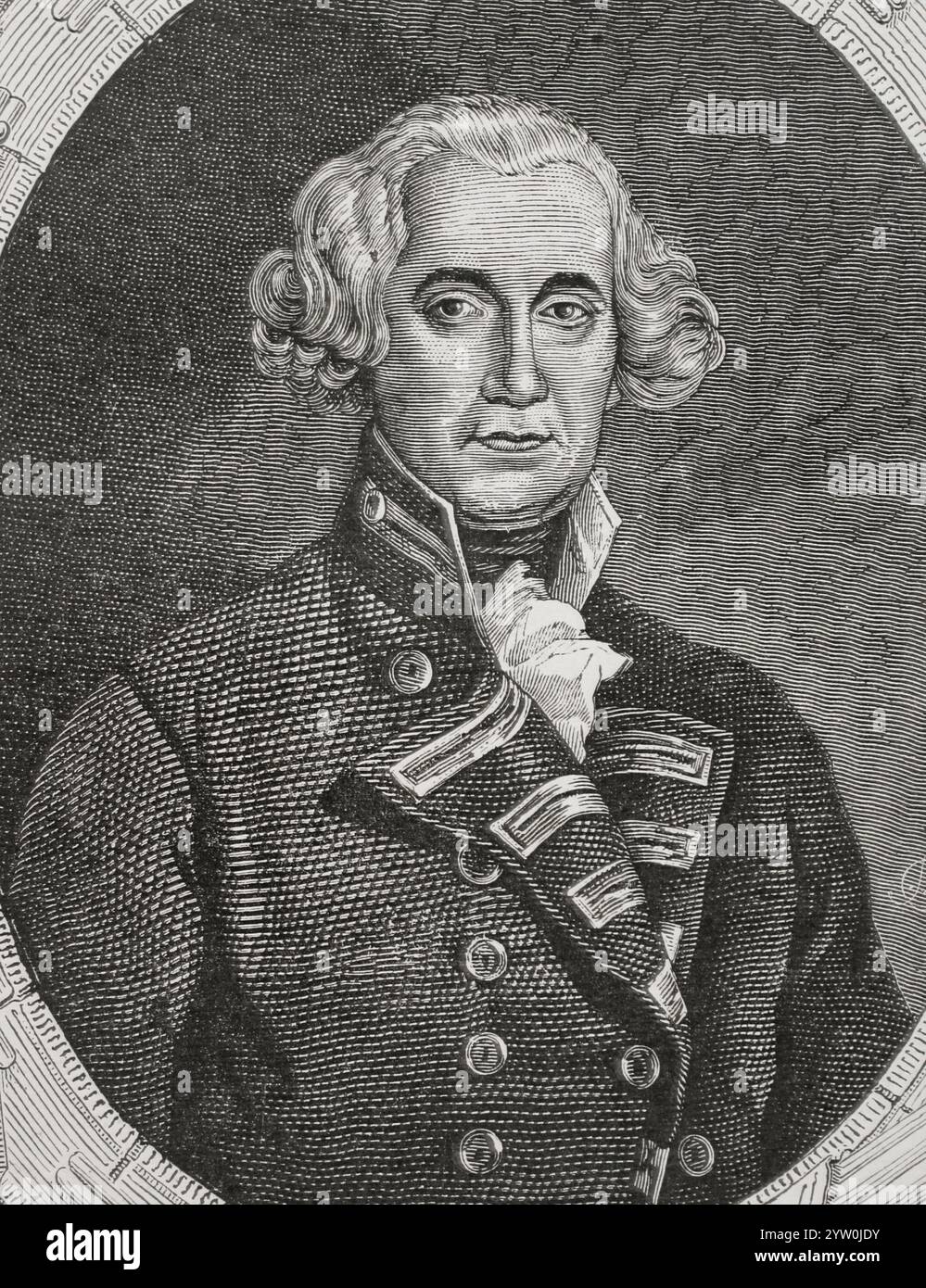 Richard Howe (1726-1799), 1st Earl of Howe. British naval officer who ...
