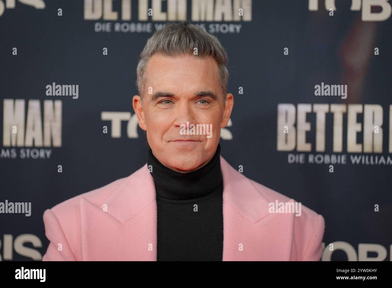 Saenger Robbie Williams im Portrait bei der Deutschlandpremiere von ...