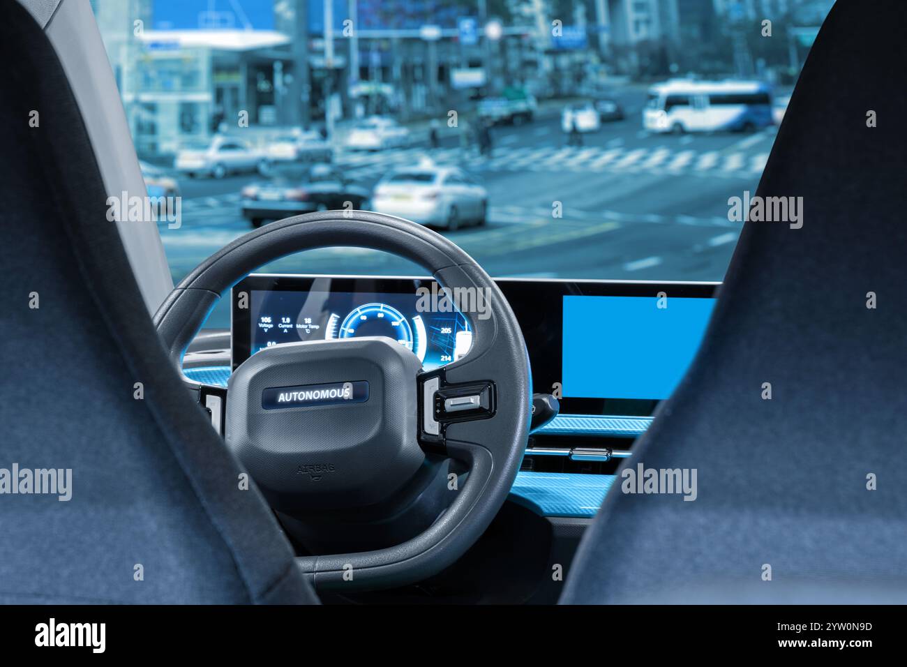 Car dashboard view hi-res stock photography and images - Alamy