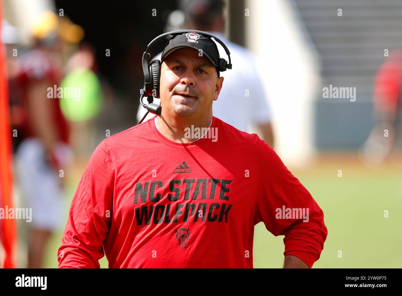 FILE - North Carolina State co-defensive coordinator Tony Gibson walks ...