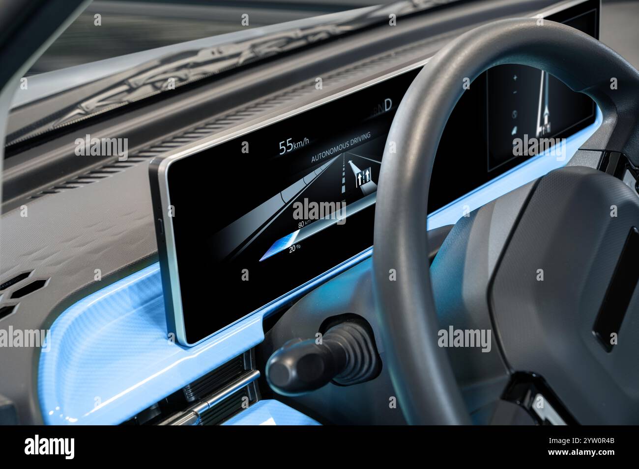 Close up autopilot car hi-res stock photography and images - Alamy