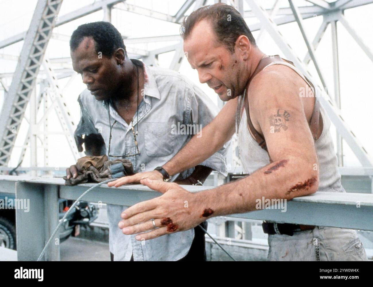 DIE HARD WITH A VENGEANCE 1995 20th Century Fox film with Bruce Willis ...