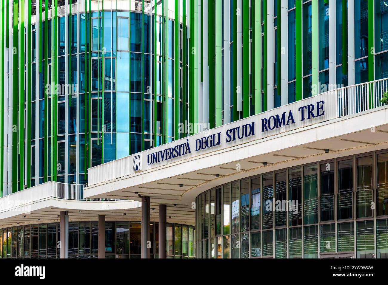 The Università degli Studi Roma Tre is located on Via Ostiense in Rome ...