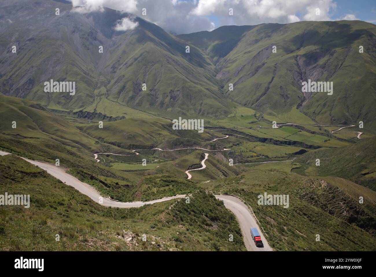 Los Cardones national park in the province of Salta in Argentinian ...