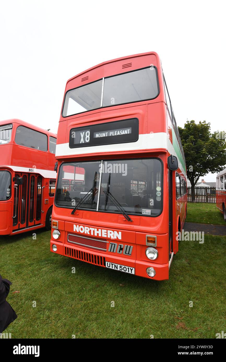 A vintage MCW Metrobus Mk2 in Northern livery. Photographed at the ...