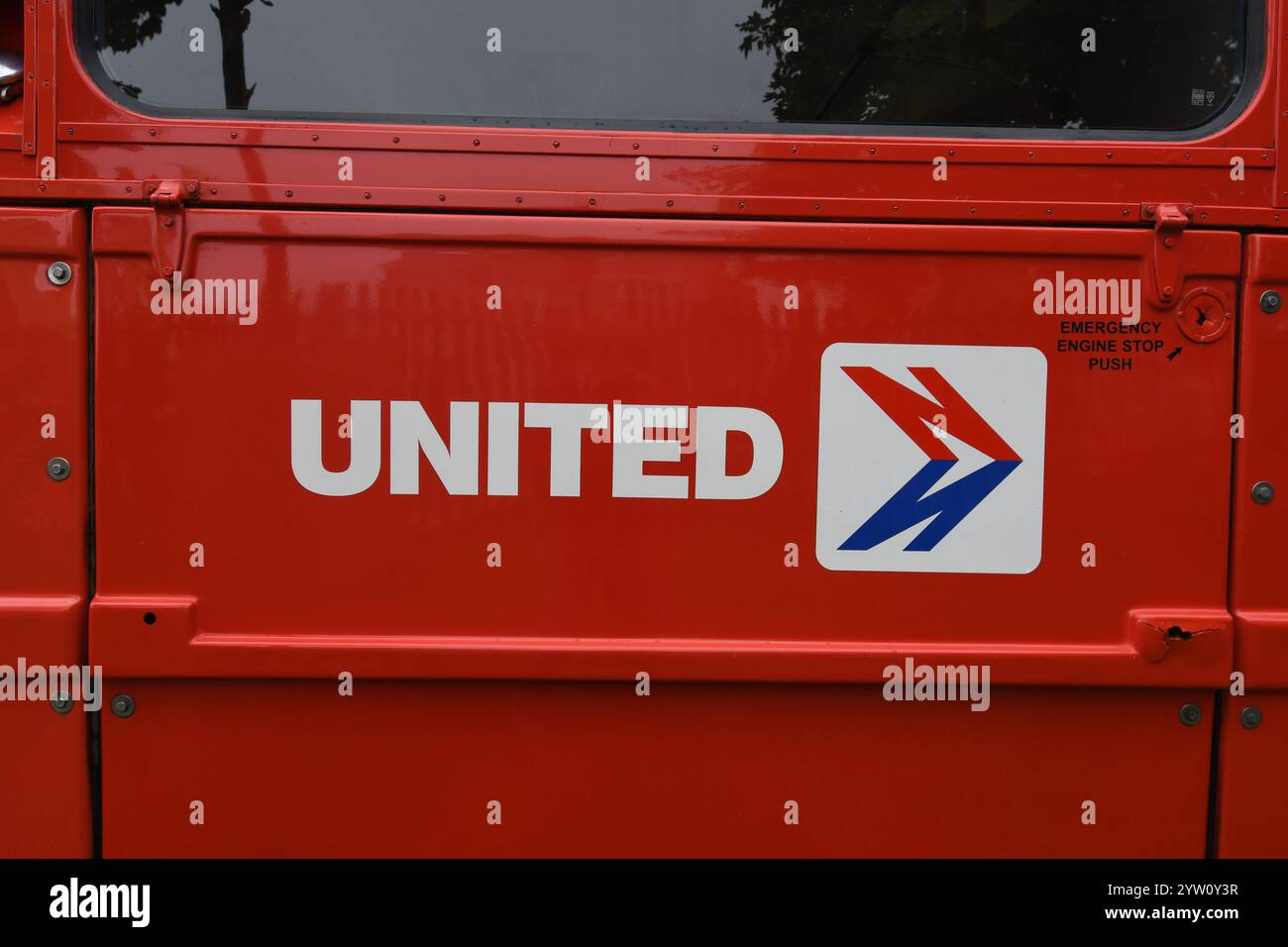 Logos of the old United bus company and National Bus Company, NBC ...