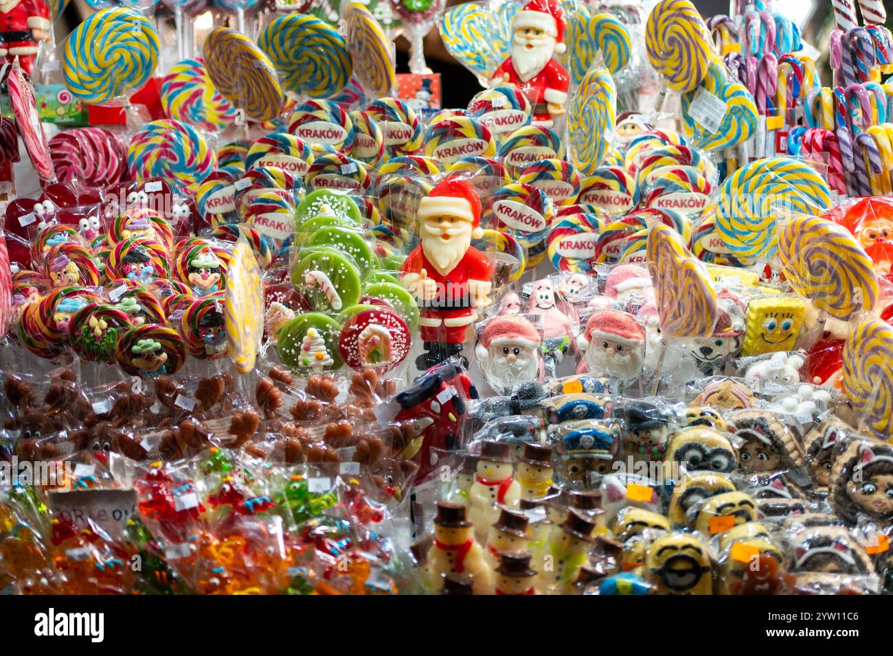 Candy canes display hi-res stock photography and images - Alamy