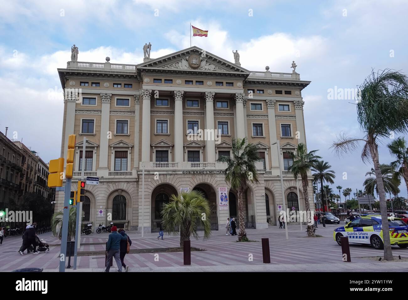 Ministerio Español de Defensa or Ministry of National Defence building ...
