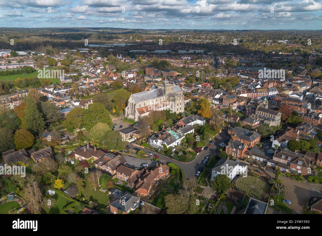 Romsey abbey hi-res stock photography and images - Alamy
