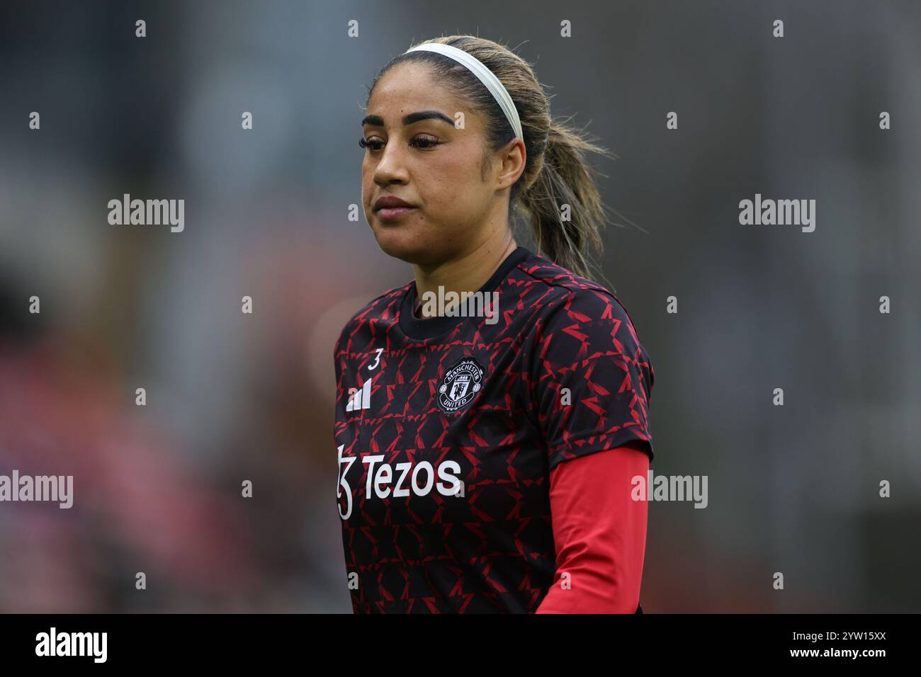 Gabby George of Manchester United before the Barclays Women's Super ...