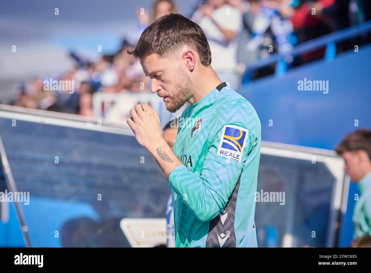 Spanish La Liga EA Sports soccer match Leganes vs Real Sociedad at ...