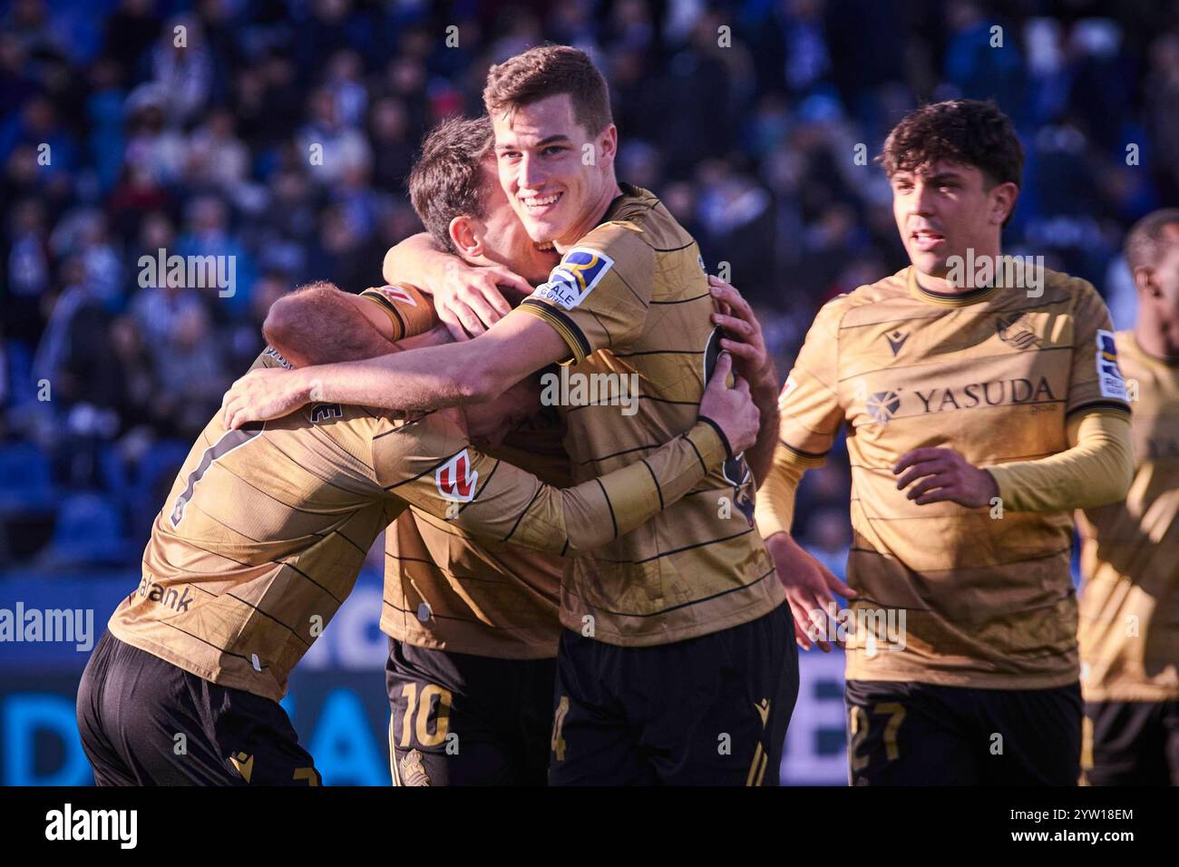 Spanish La Liga EA Sports soccer match Leganes vs Real Sociedad at ...