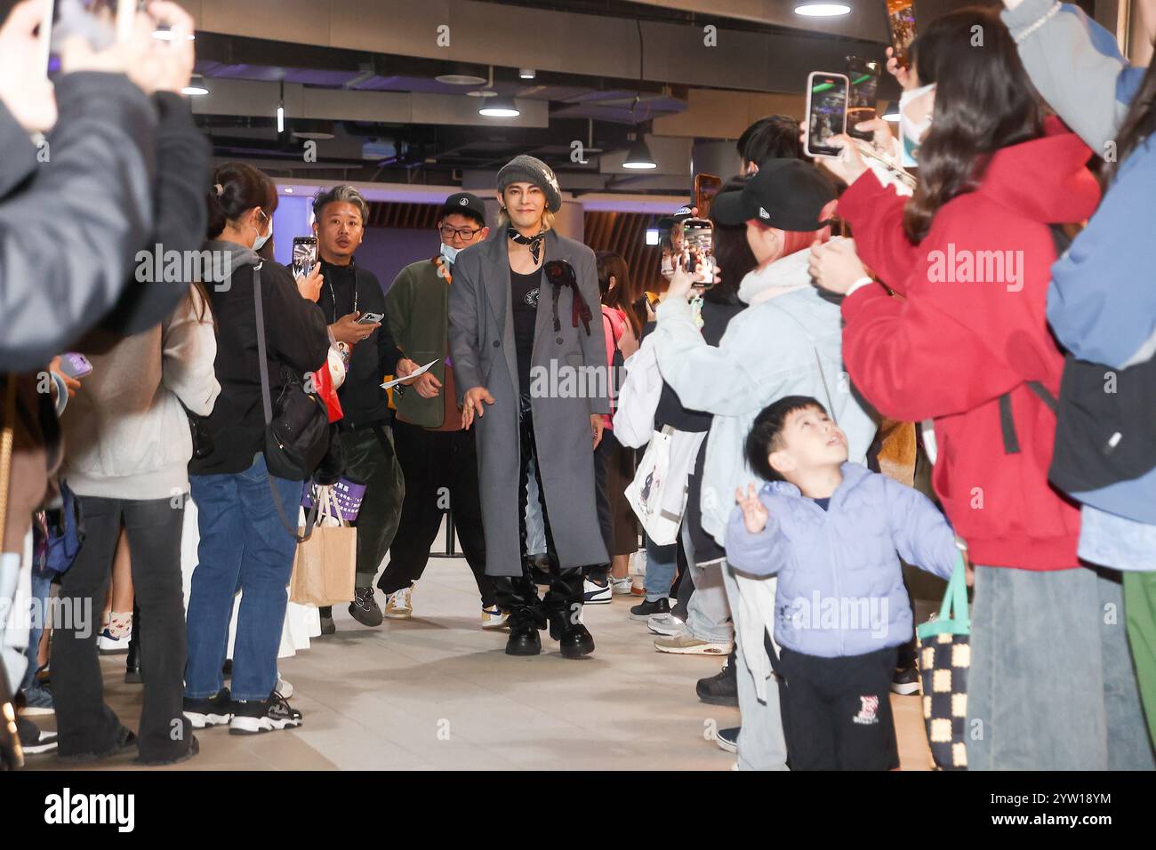TAIPEI, CHINA - DECEMBER 8, 2024 - Japanese actor Yamashita Tomohisa ...