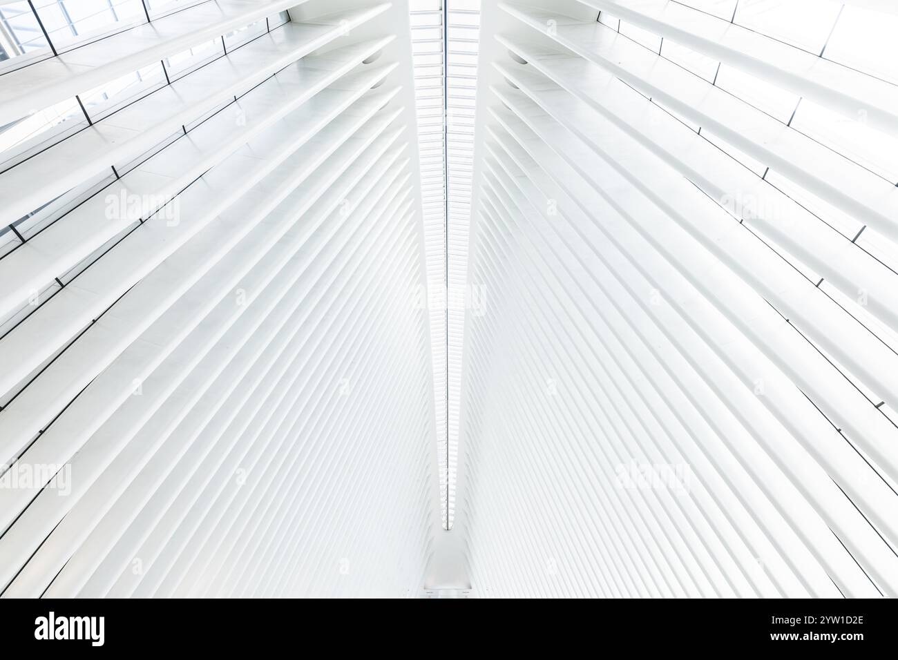 NEW YORK CITY - MAY 18, 2024: Wide-angle view of the modern ...