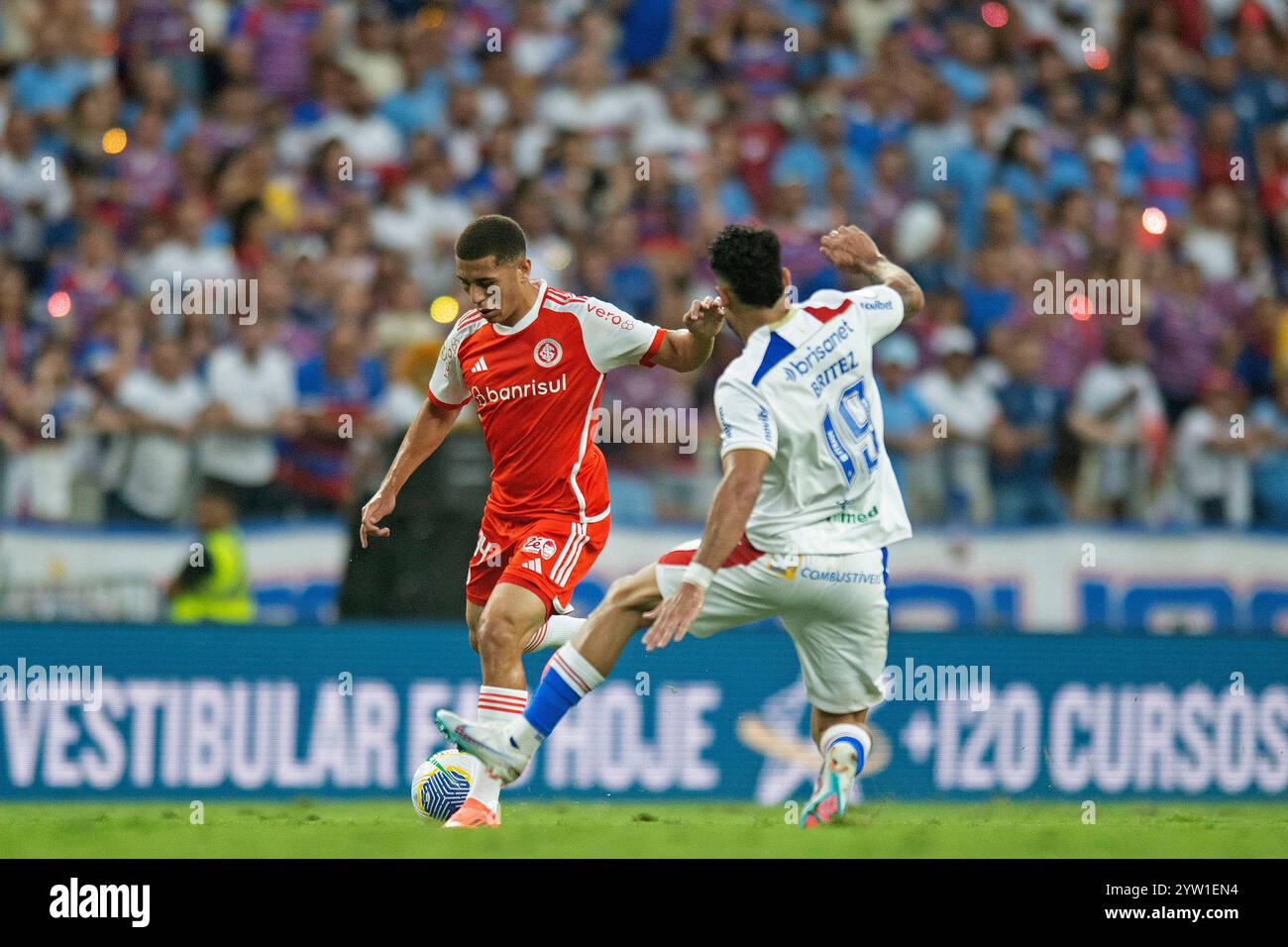 Fortaleza, Brazil. 08th Dec, 2024. Gabriel Carvalho of Internacional ...