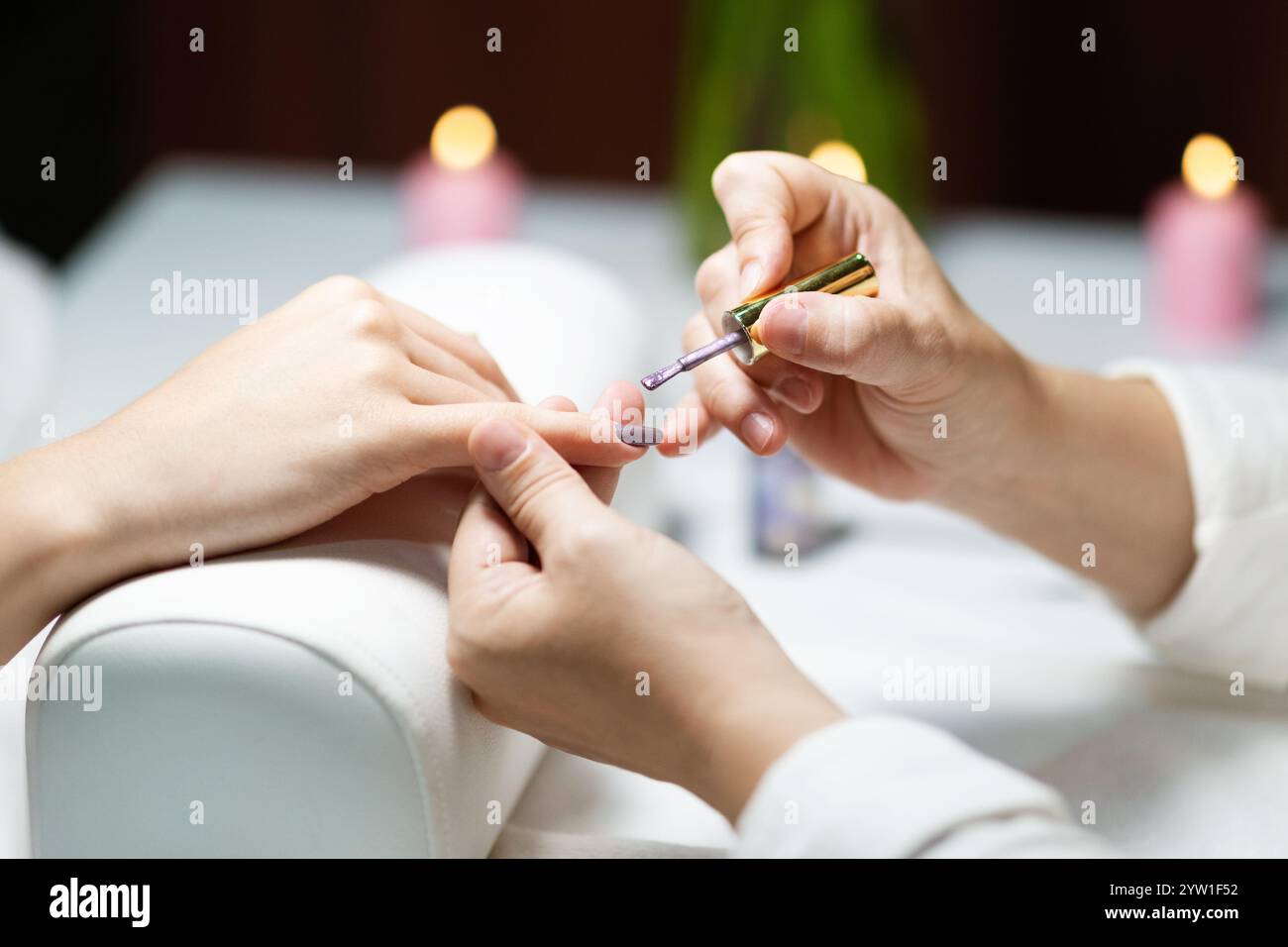 Enjoying a pedicure hi-res stock photography and images - Alamy