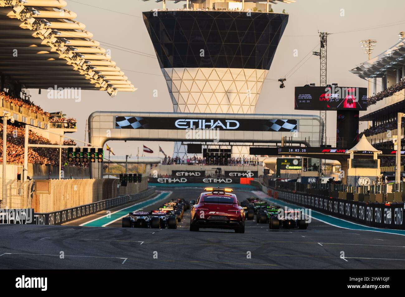 Yas Marina Circuit, Abu Dhabi, United Arab Emirates 8.December.2024 ...