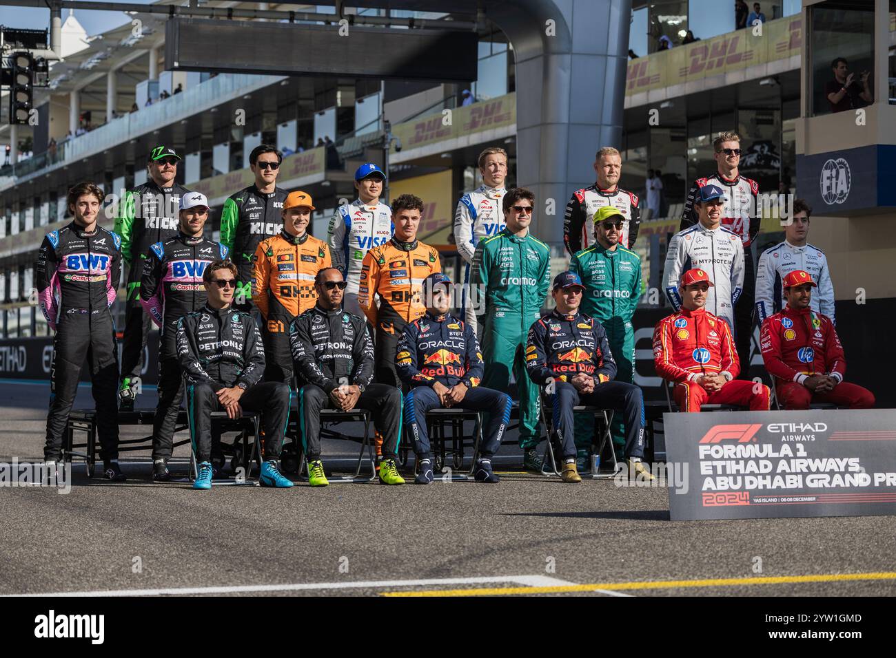 Yas Marina Circuit, Abu Dhabi, United Arab Emirates 8.December.2024 ...