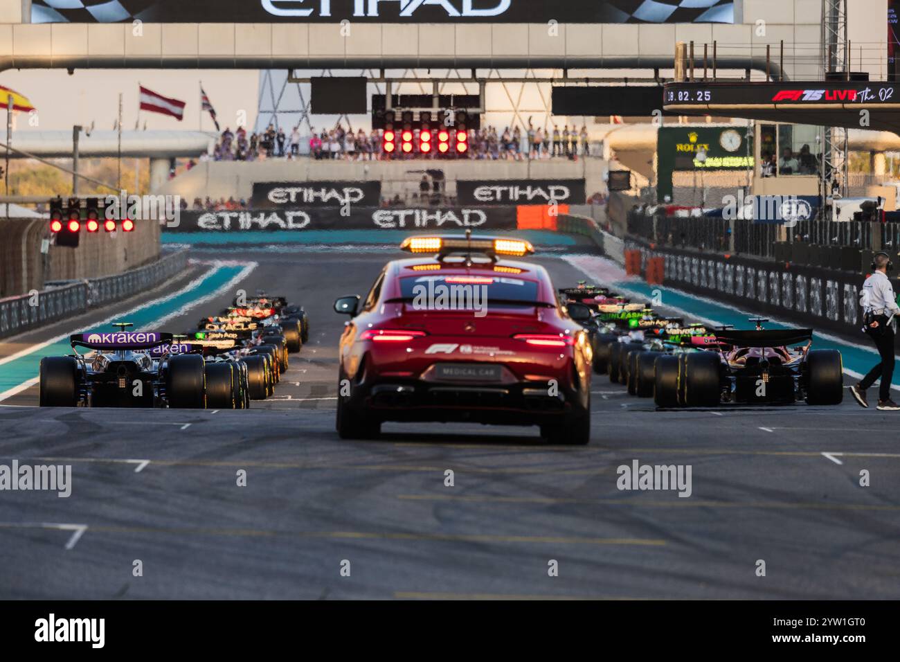 Yas Marina Circuit, Abu Dhabi, United Arab Emirates 8.December.2024 ...